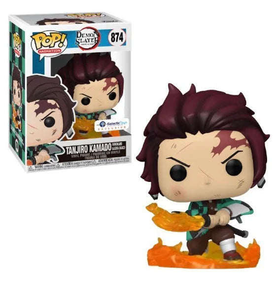 Tanjiro Kamado #874 - Demon Slayer Galactic Toys Exclusive Funko Pop ...